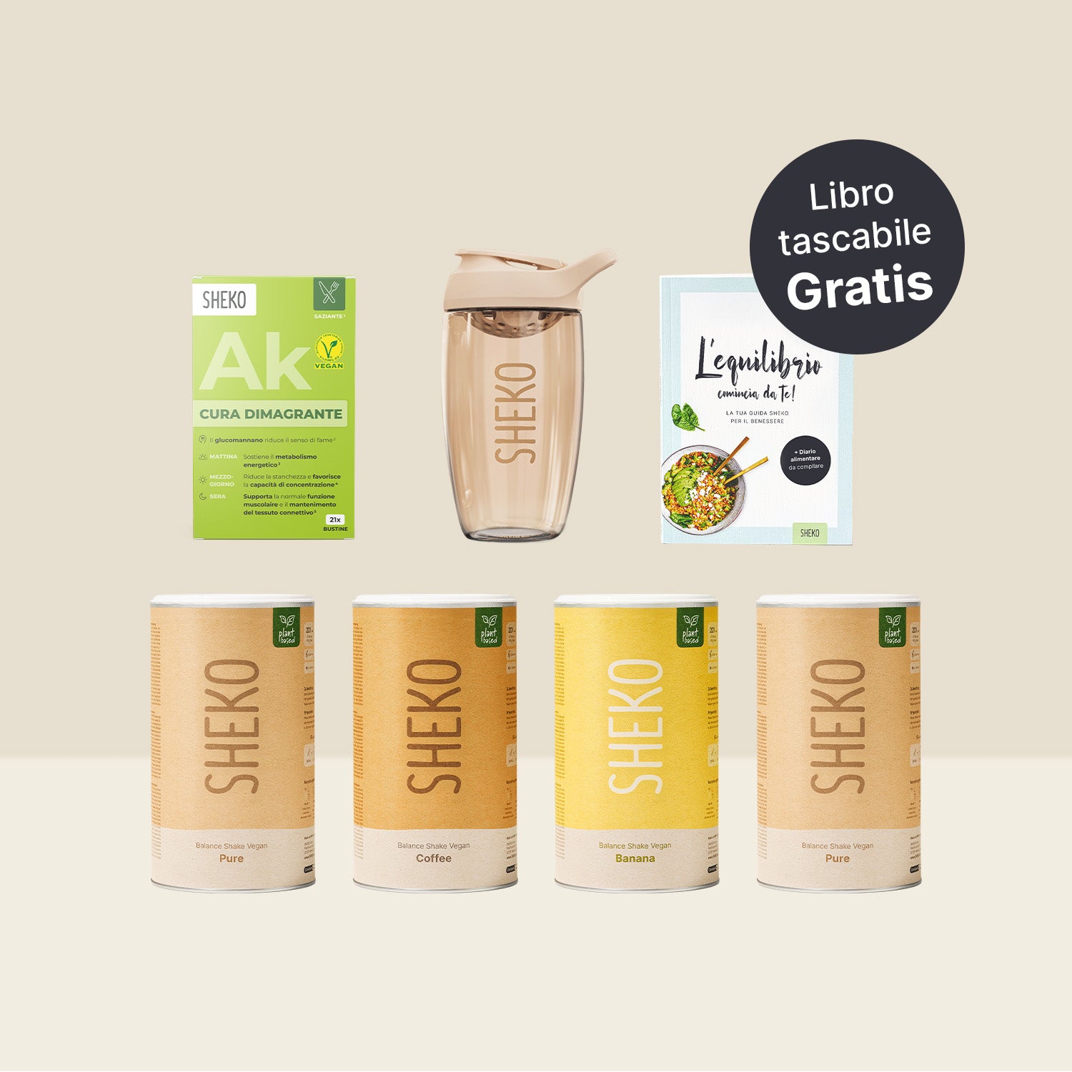 Acquista il set di 1 mese a 89,95€ | SHEKO Shop