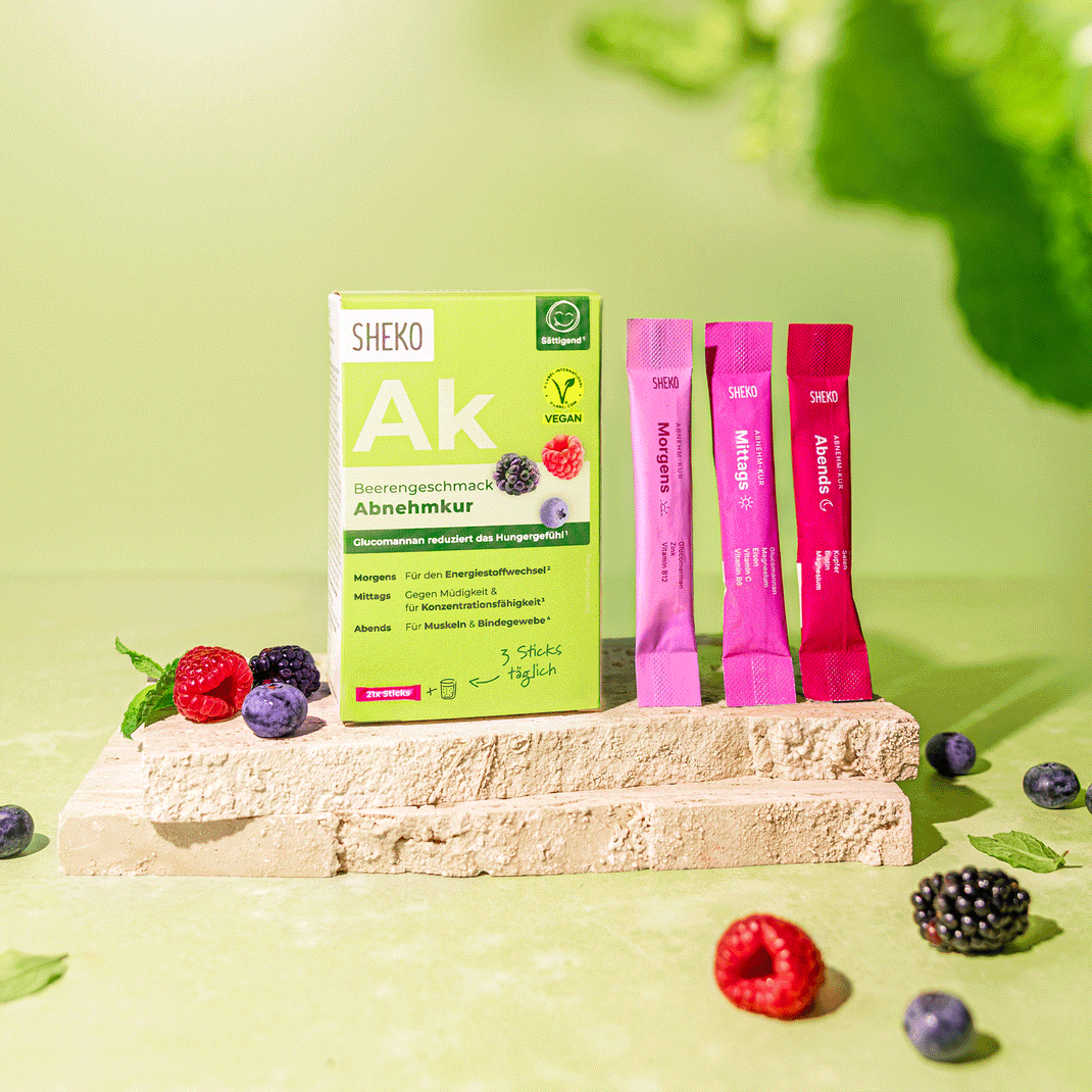 Abnehmkur Berry – Lecker & effektiv abnehmen – SHEKO